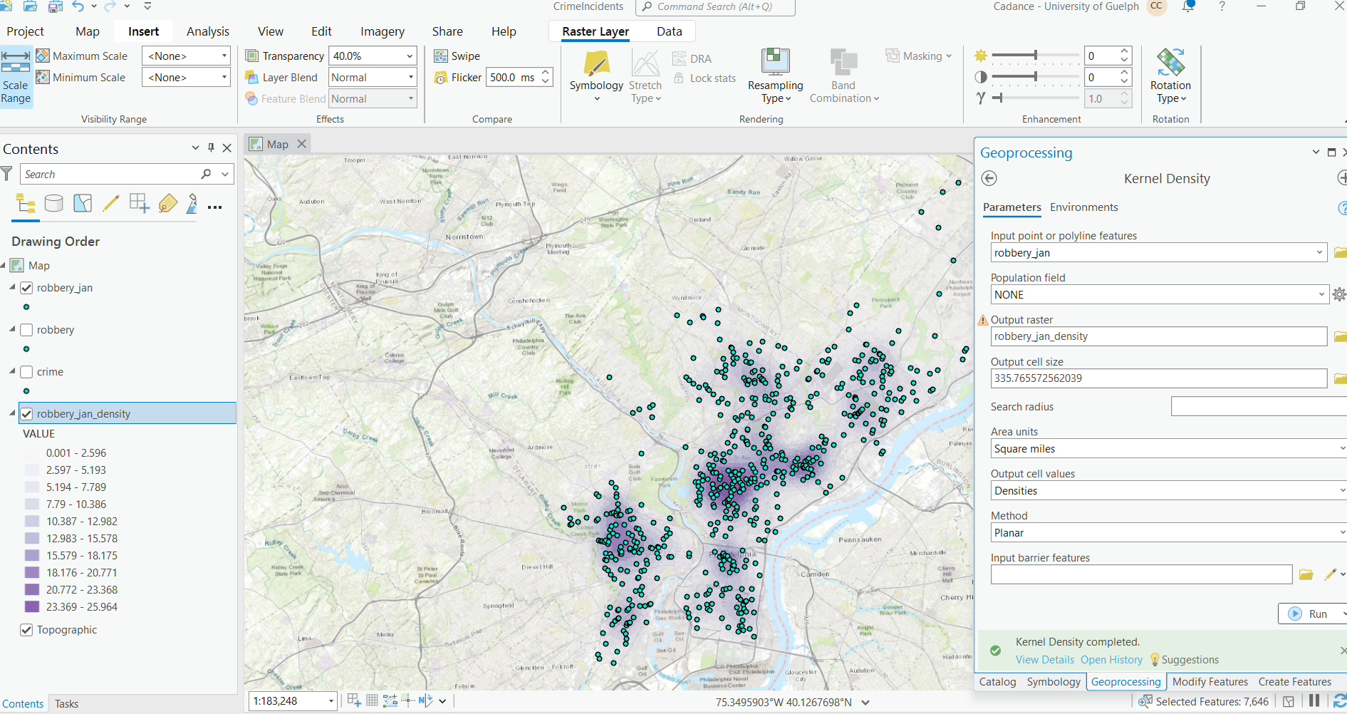 GIS Chapter 7a: Crime Incidents | Spatialnode